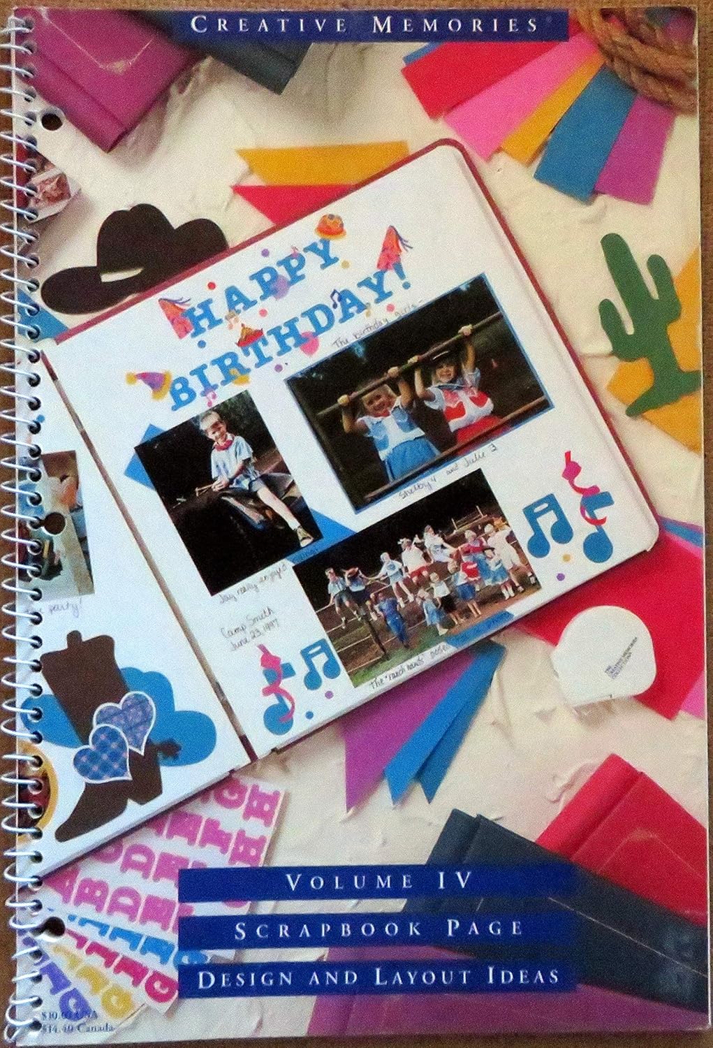 Creative Memories Scrapbook Page Design and Layout Ideas-Vol. IV ...