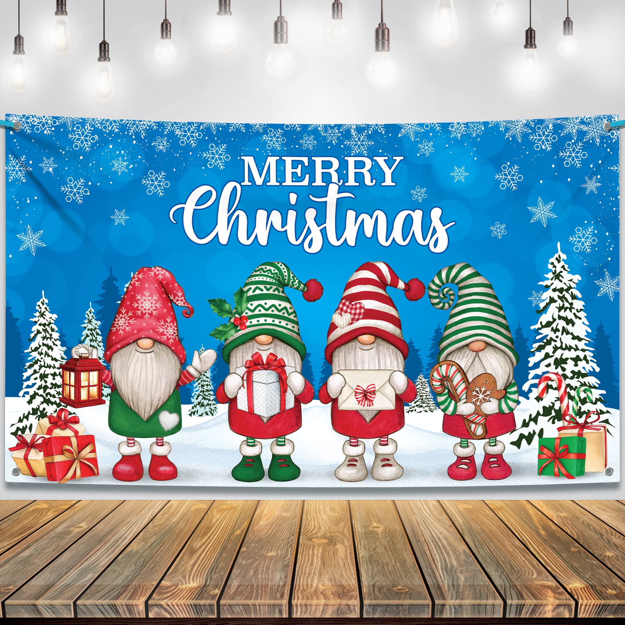Snapklik.com : Merry Christmas Banner For Christmas Decorations - Large ...