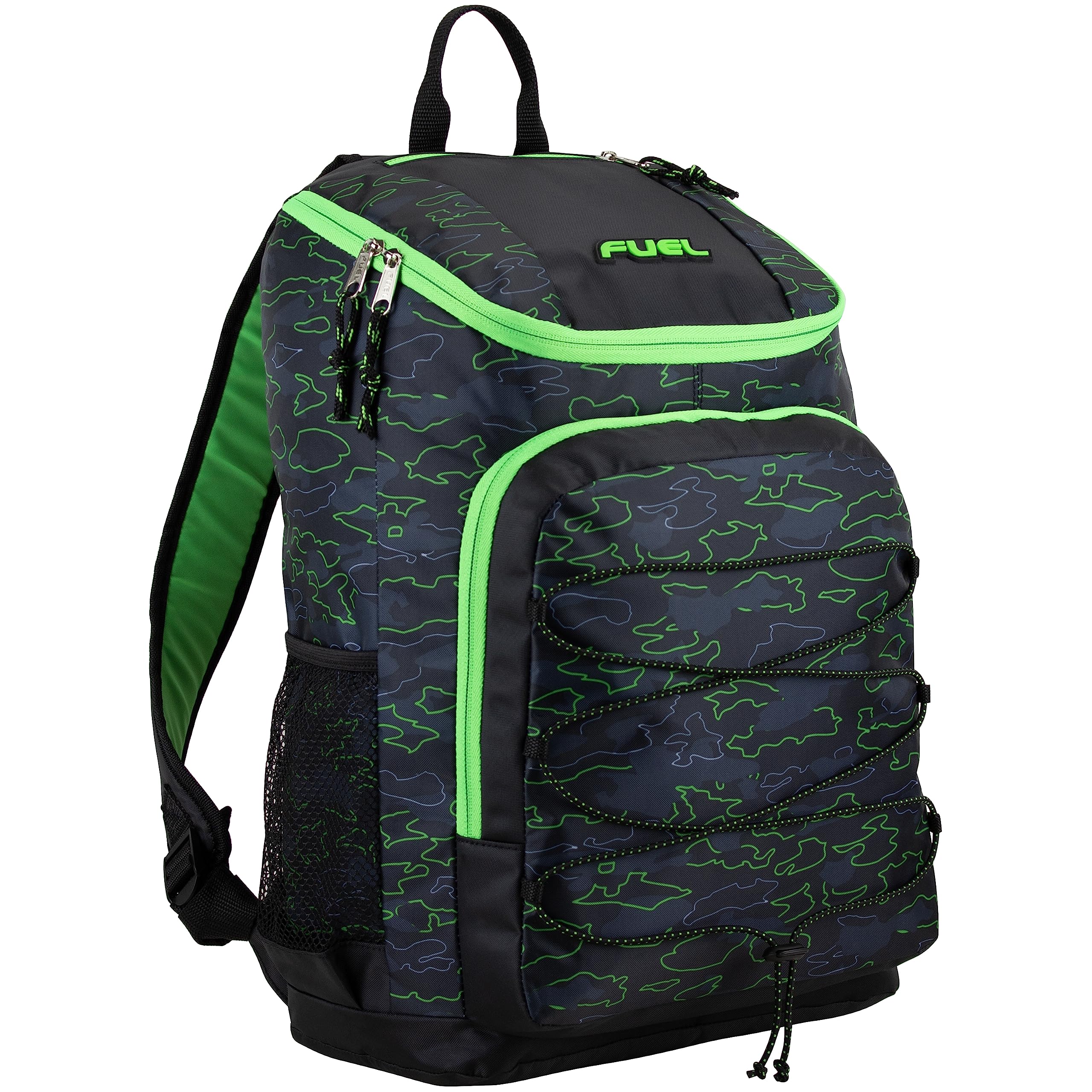 Amazon.com: FUEL Wide Mouth Sports Luggage Backpack with Front Bungee ...