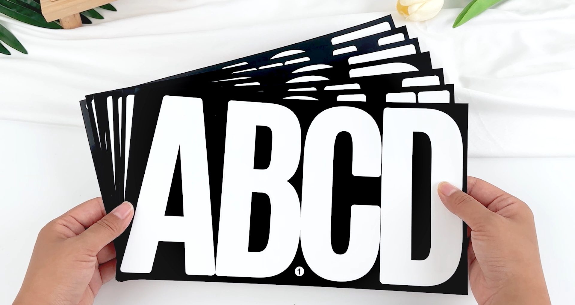 Poster Letters 6 Inch 12 Sheets Small White Letter Stickers Vinyl ...