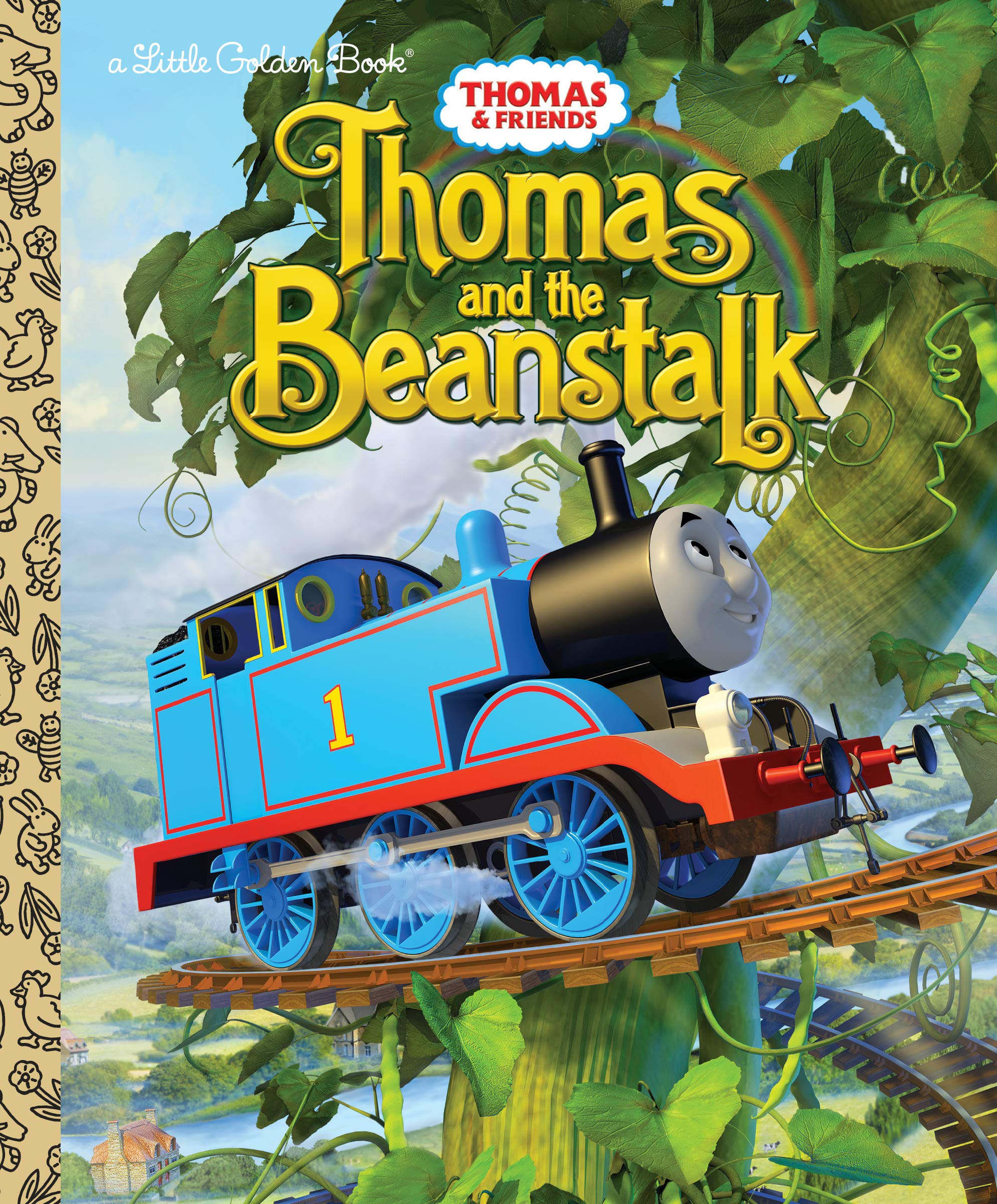 Thomas And The Beanstalk Thomas And Friends Little Golden Book ...