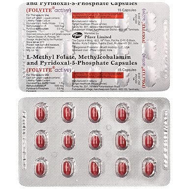 Folvite Active - Strip of 15 Capsules : Amazon.in: Health & Personal Care