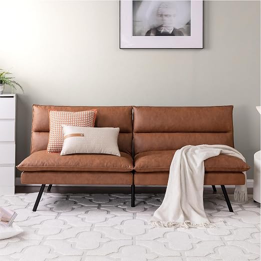 Amazon.com: CH CHARME HOUSE Convertible Futon Sofa Bed, Multi ...