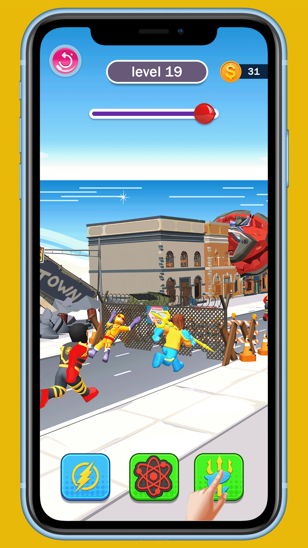 Hero Transform Race 3D Shifting Master: Superhero Shape Shift Run ...