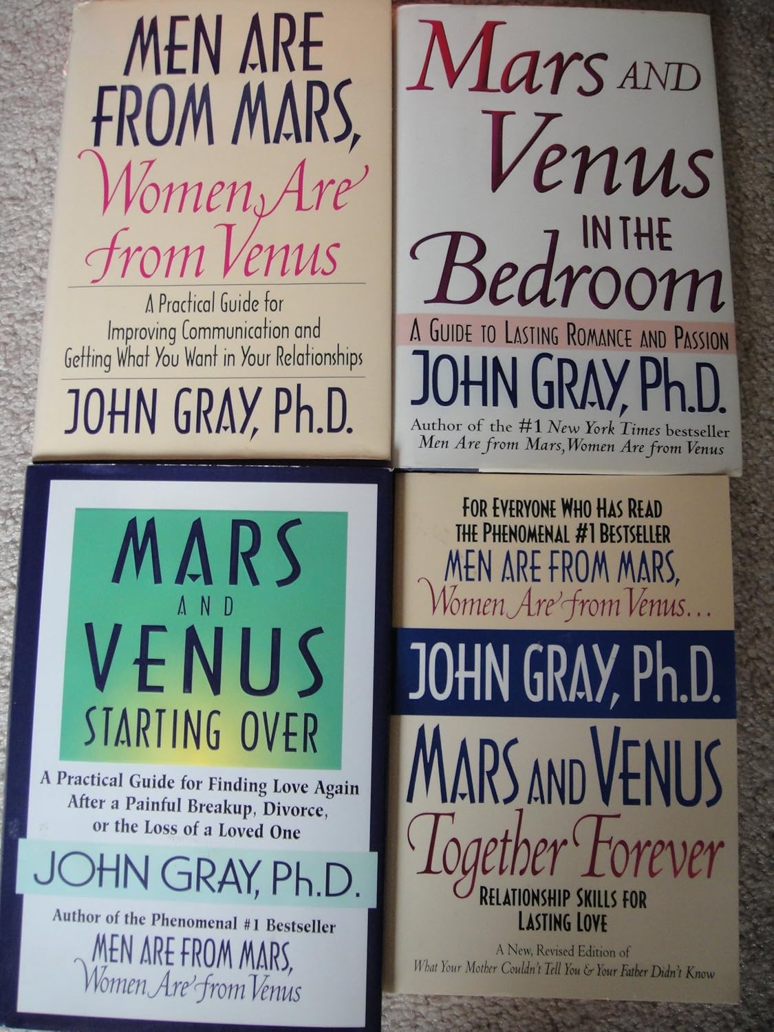 John Gray Collection: Men Are From Mars, Women Are From Venus+Mars ...