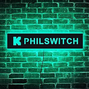 Amazon.com : Personalized Kick Channel Name Led Sign, Gamertag Led Sign ...