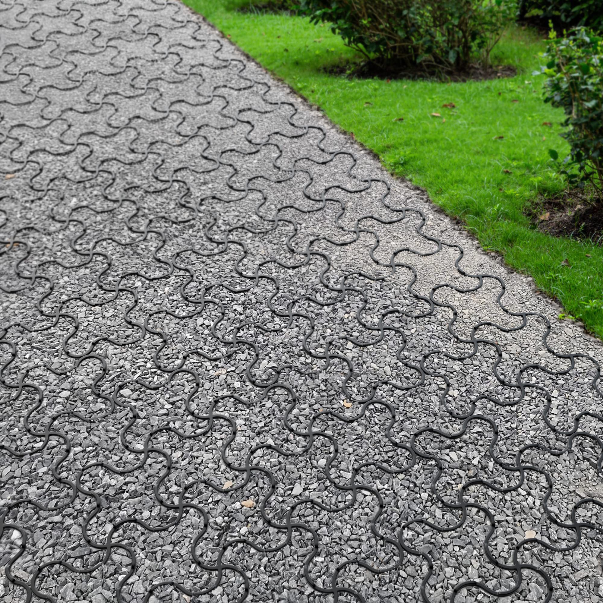 Recycled Plastic Pavers Ecoparking Paving Slabs Made Of Recycled