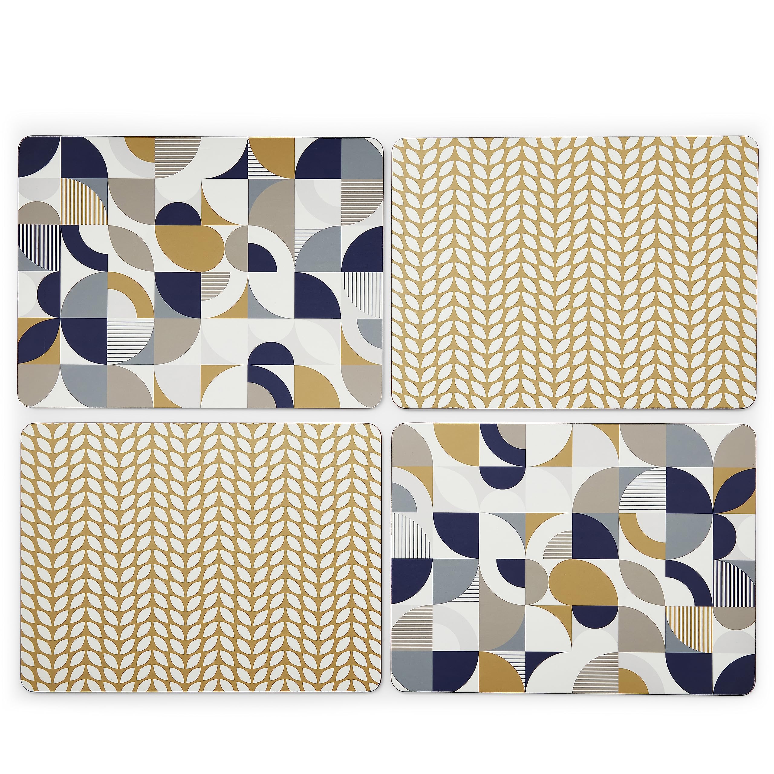 Cooksmart Pack of 4 Table Place Mats | Place Mats For Table With ...