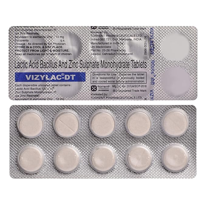 Vizylac-DT - Strip of 10 Tablets : Amazon.in: Health & Personal Care