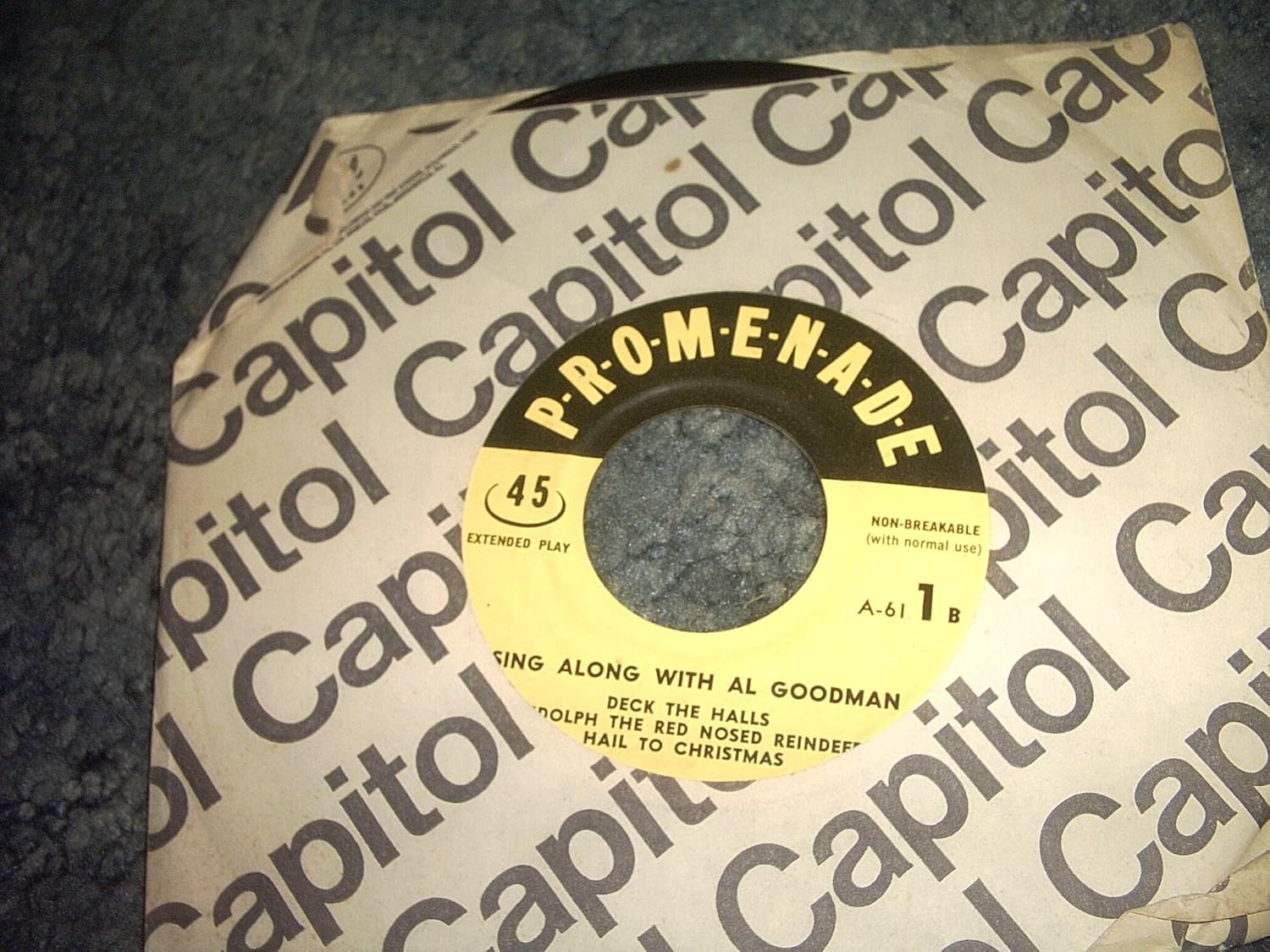 AL GOODMAN - Sing Along with Al Goodman Ep 45 Rpm Record - Amazon.com Music