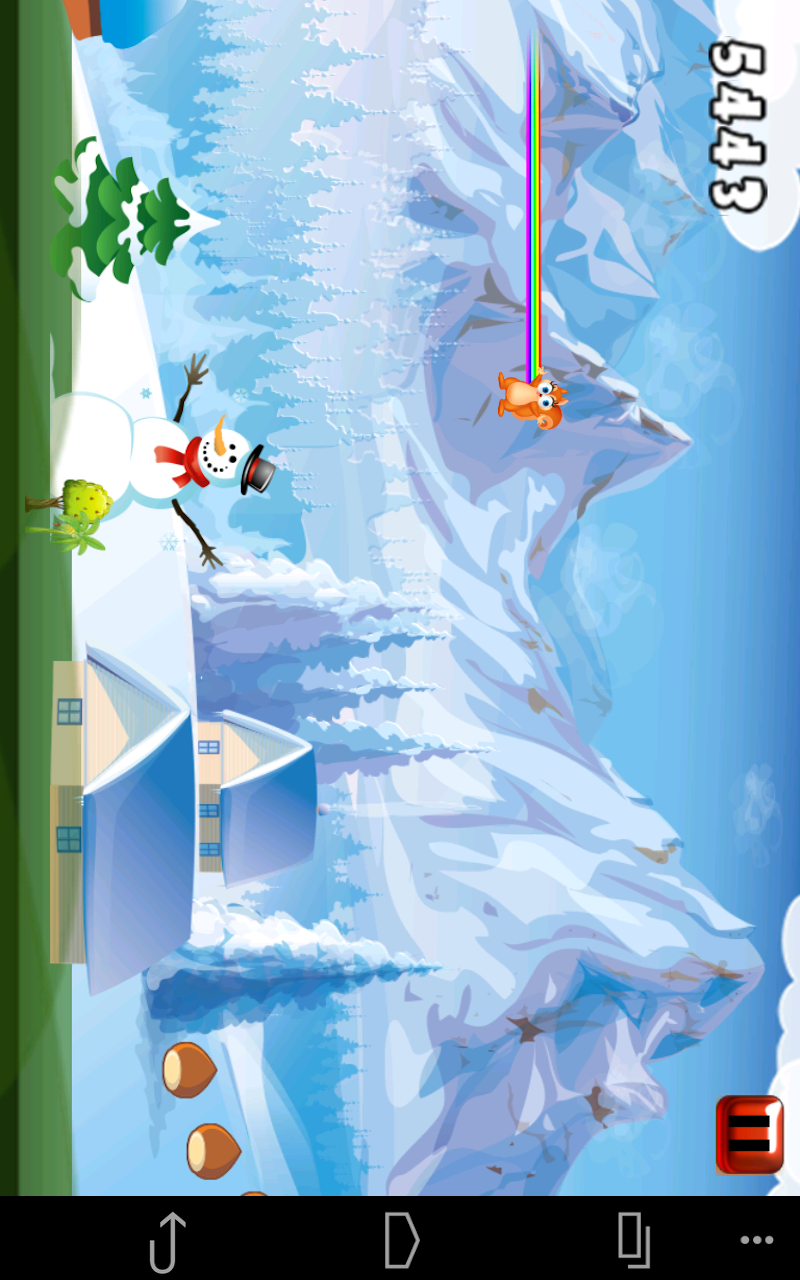 Flying Cute Squirrel Jump : The quest for infinite nut before winter ...