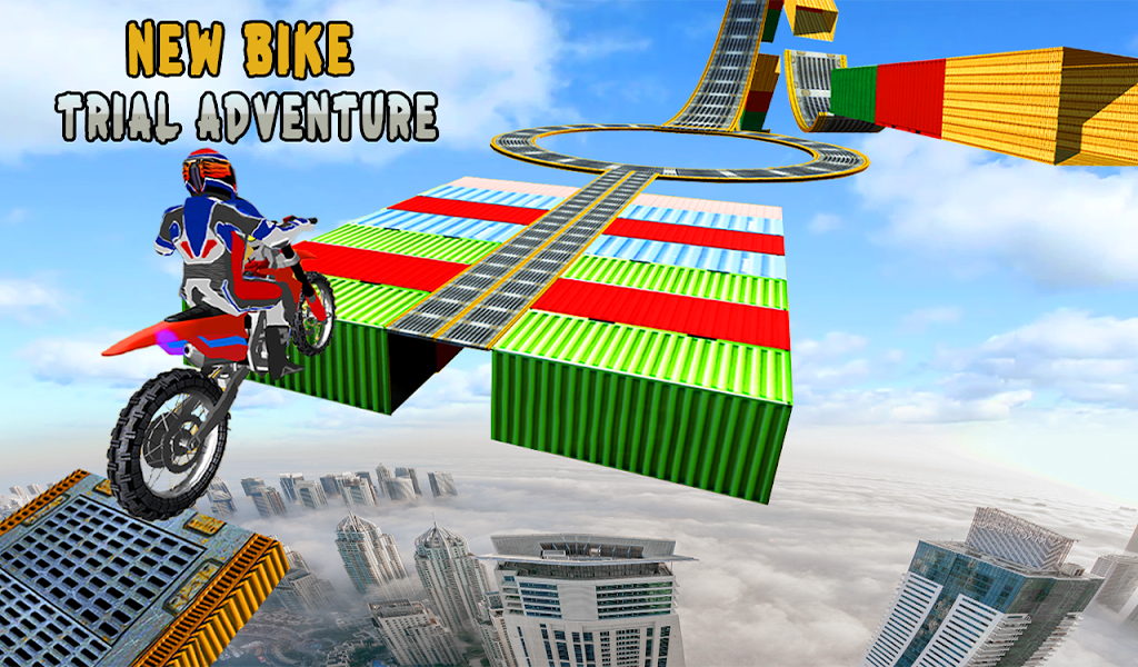 Ramp Bike Impossible Racing Games: Extreme Grand Track Auto Highway ...