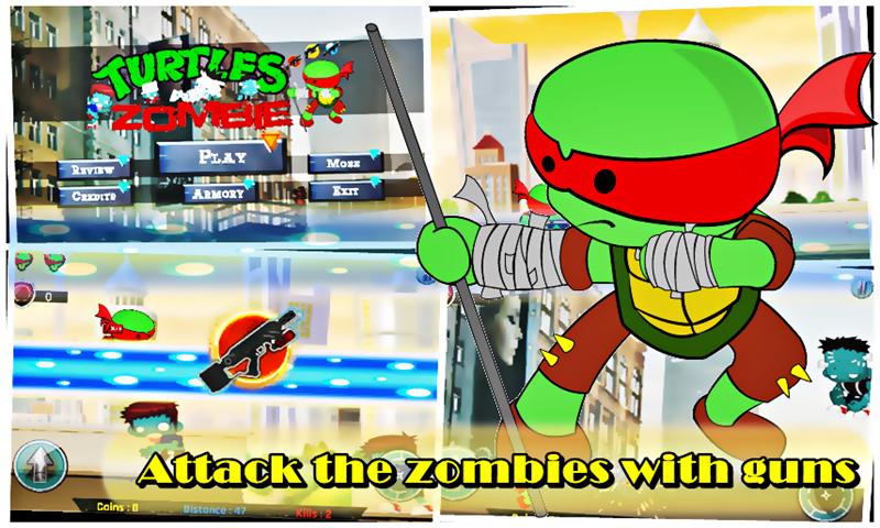 Ninja Turtles vs Zombies - App on Amazon Appstore