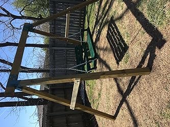 Amazon.com: Squirrel Products A-Frame Swing Set Bracket - for 2 (4x4 ...