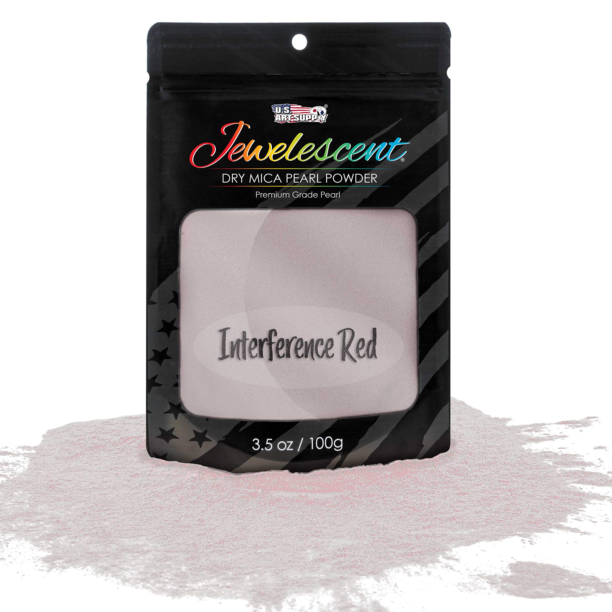Amazon.com: U.S. Art Supply Jewelescent Interference Red Mica Pearl ...