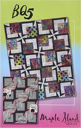 Amazon.com: Maple Island Quilts BQ5 Quilt Pattern – Fat Quarter ...