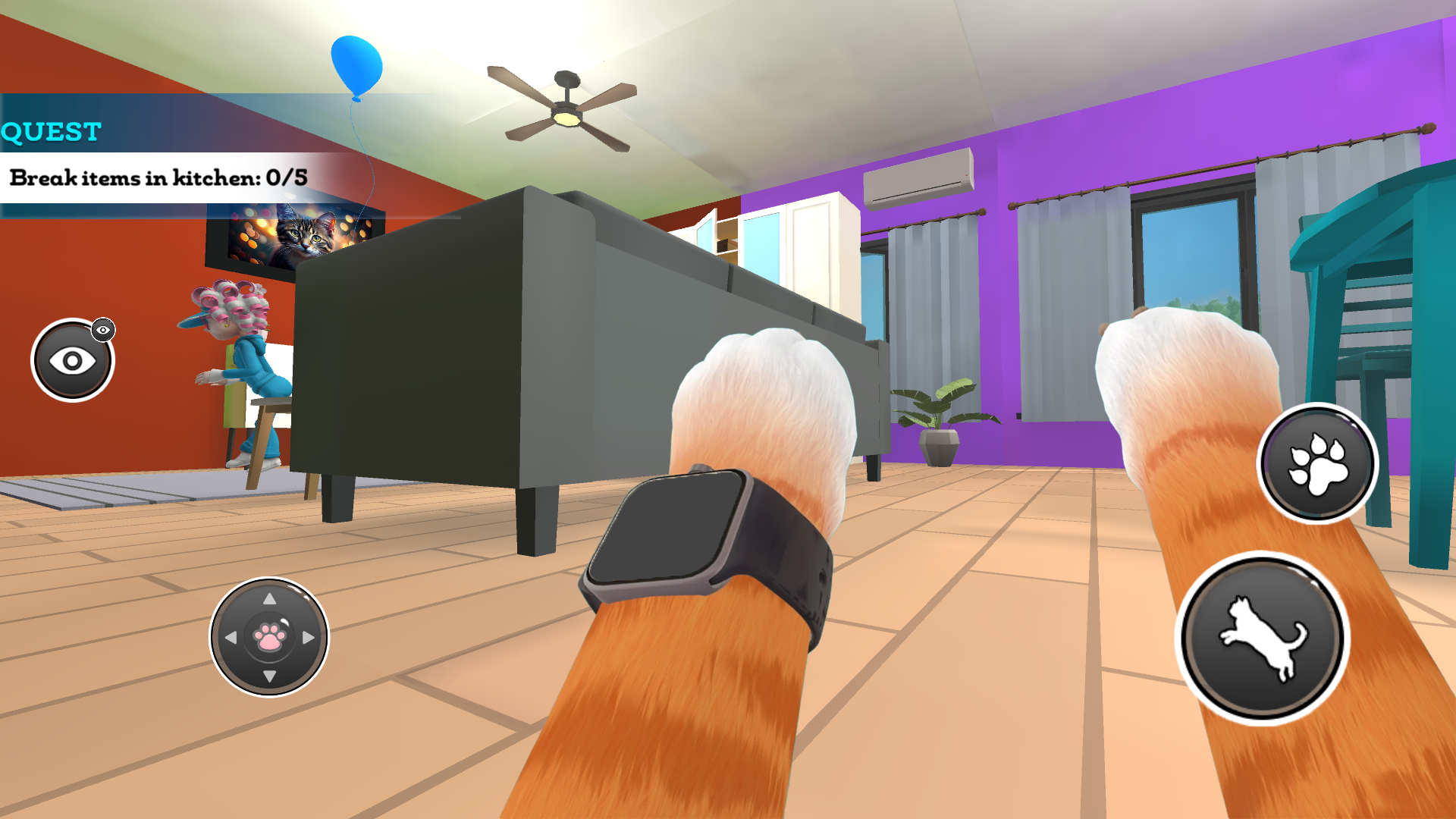 Fun Pet Game I Am Cat Original VR - Granny Simulator Pet Games - App on ...