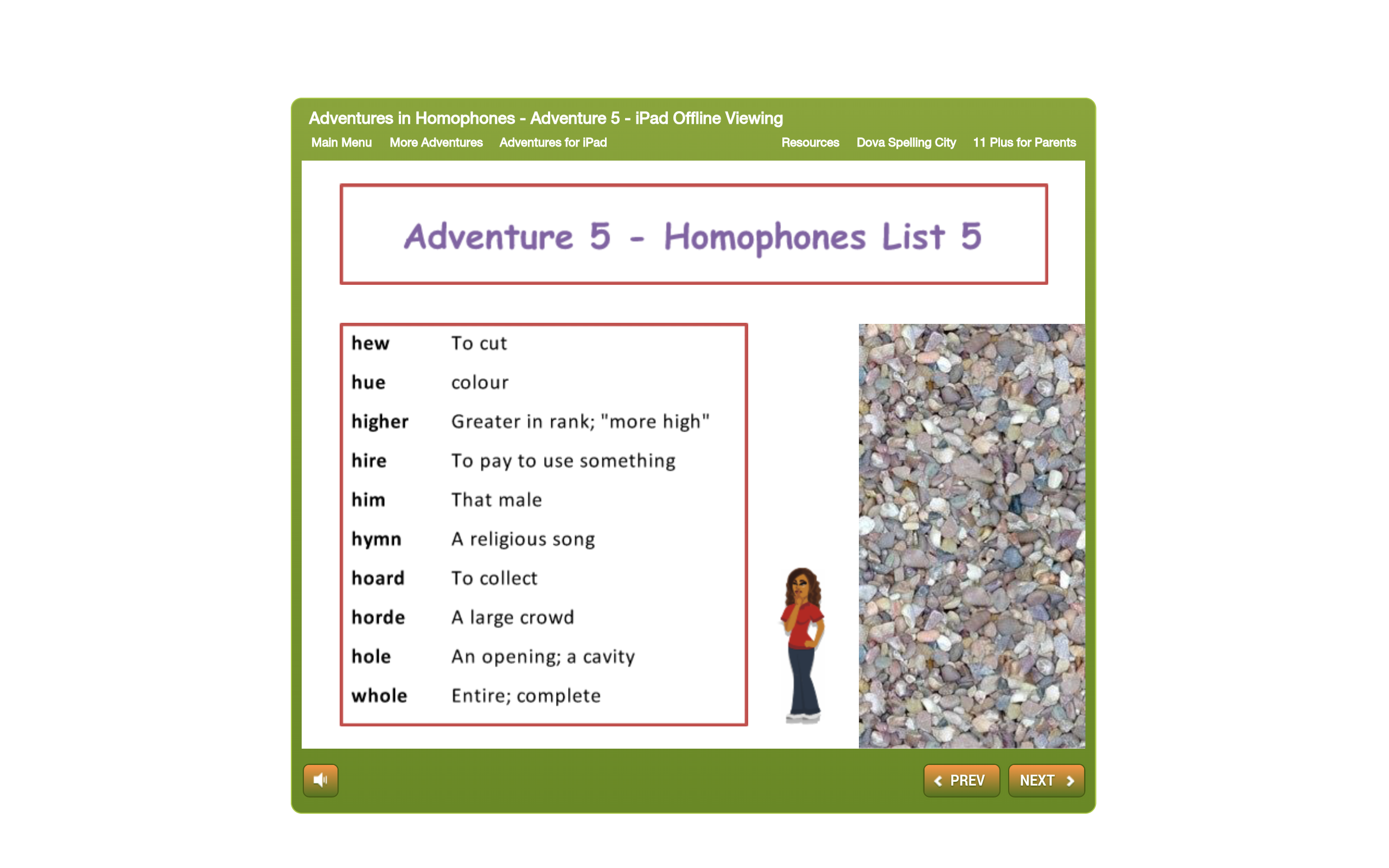 Adventures in Homophones - Adventure 5 - App on Amazon Appstore