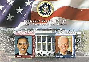 Amazon.com: Liberia President Barack Obama and Joe Biden Collectible ...