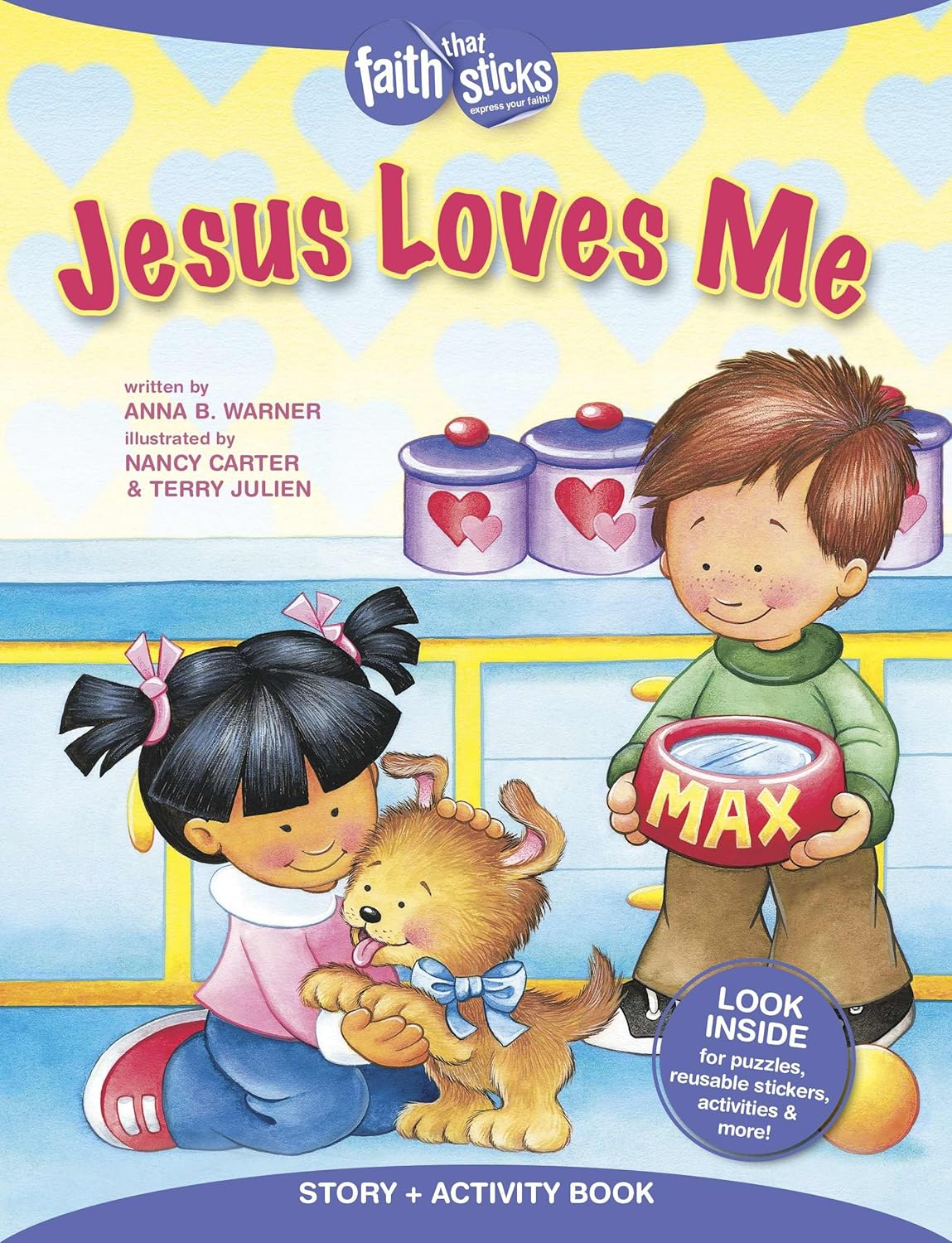 Amazon.com: Jesus Loves Me Story + Activity Book (Faith That Sticks ...