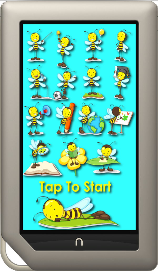 Kids Cute Honey Bee Actions Teach Verbs To Preschoolers And Grade 1 To ...