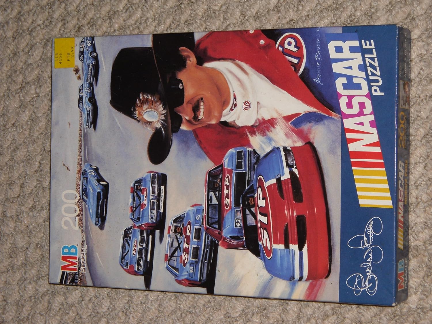 Amazon.com: NASCAR Richard Petty Jigsaw Puzzle 200 pieces (1991) : Toys ...