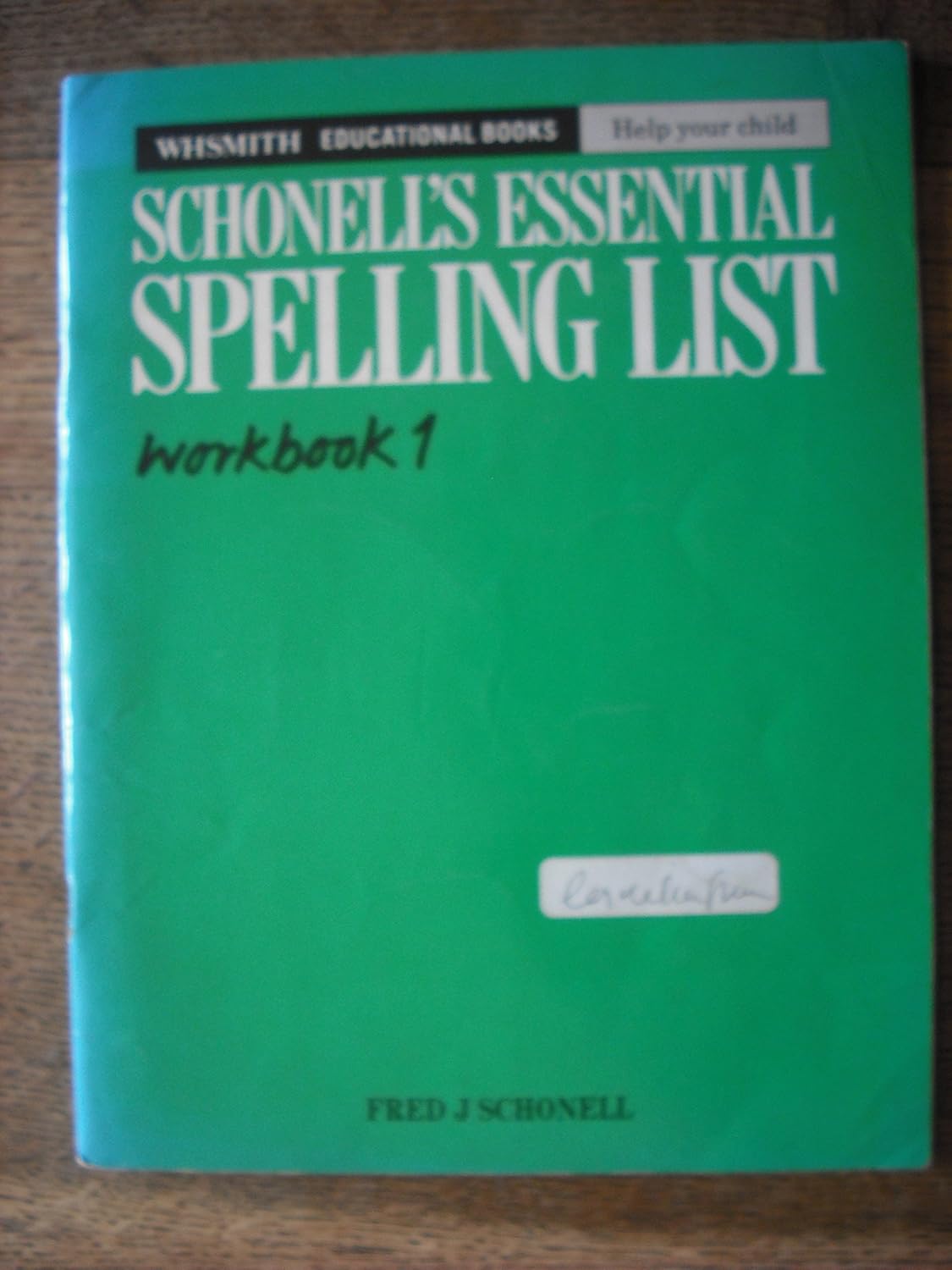 Amazon | The Essential Spelling Book 1 | Schonell, Fred J. | Reading ...