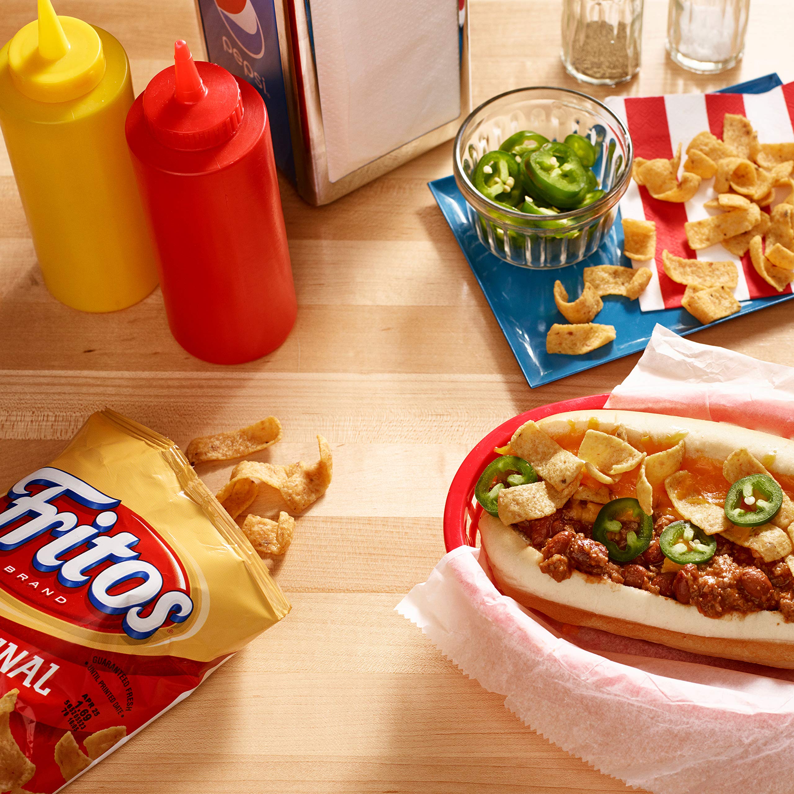 Frito-Lay Doritos, Cheetos, Tostitos, Fritos Variety Pack, 4 Count- Buy ...