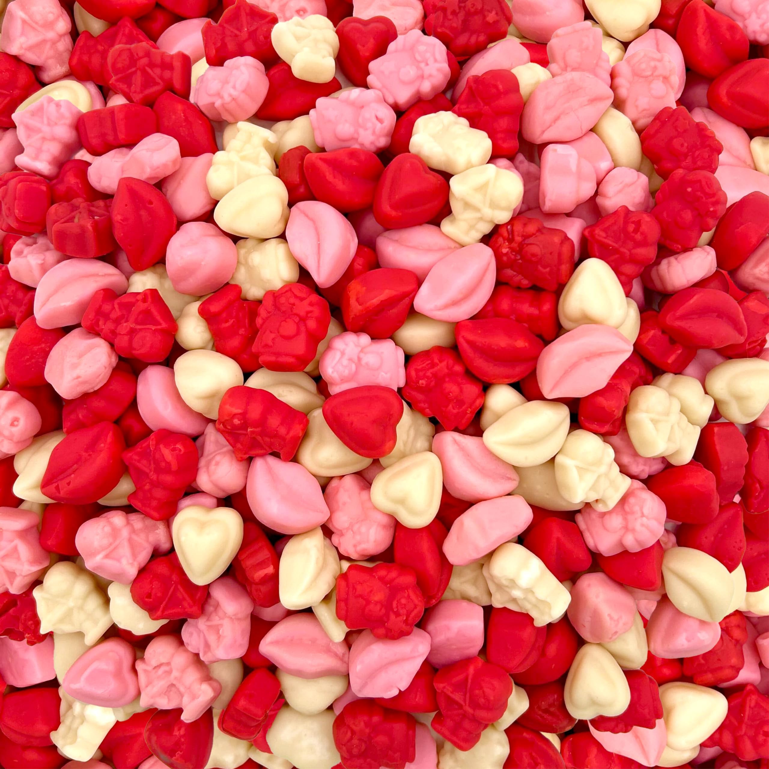 Amazon.com : Mellowcreme Candy Mix | 3 Pound Bag | Lips, Cupids, Hearts ...