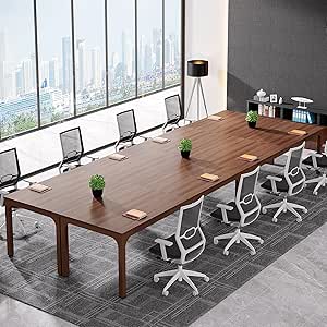Amazon.com: Tribesigns 78.74-Inch Conference Table Set of 4, 13FT ...
