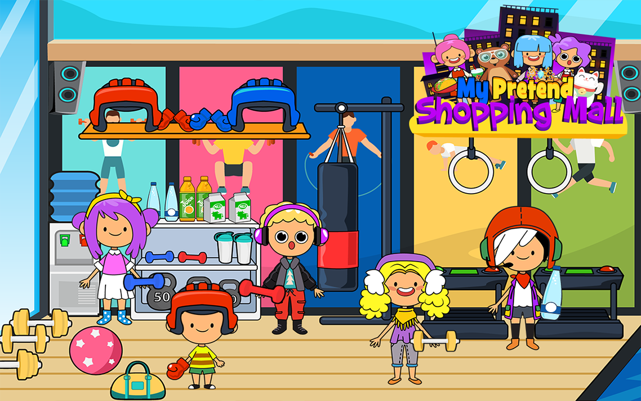 My Pretend Mall - Kids Shopping Center Town Games:Amazon.co.uk:Appstore ...
