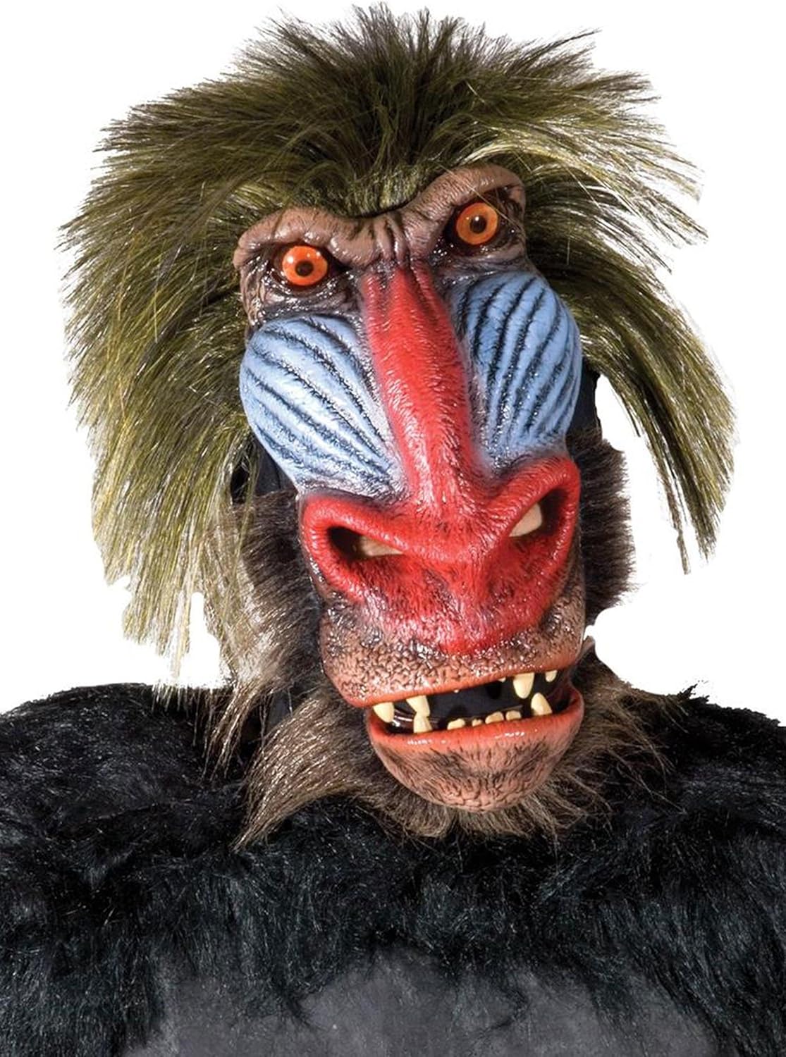 Amazon.com: Zagone Studios Baboon Mask with moving mouth : Clothing ...