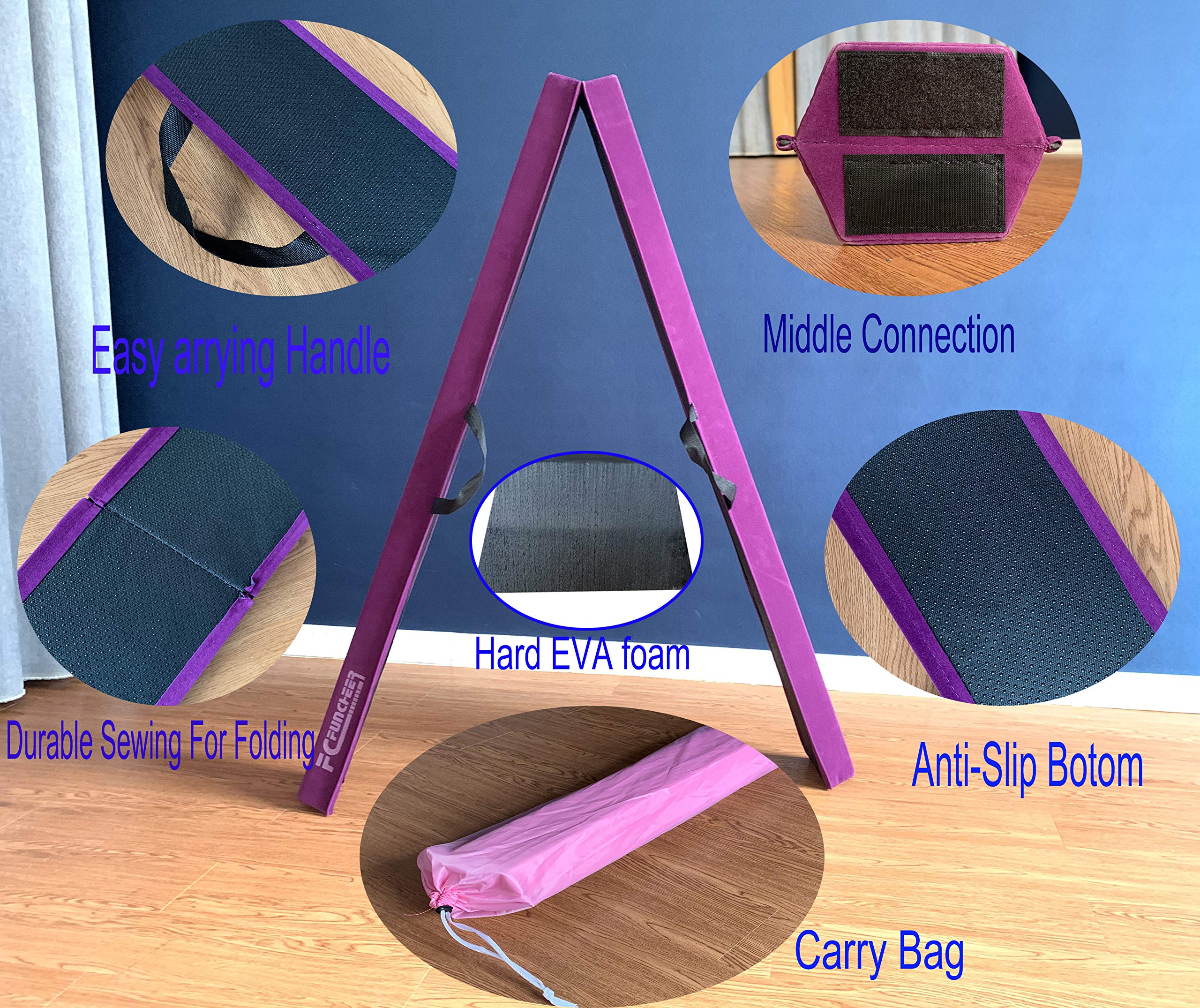 Snapklik.com : 6FT/9FT Folding Balance Beam For Kids Ages 3-15 ...