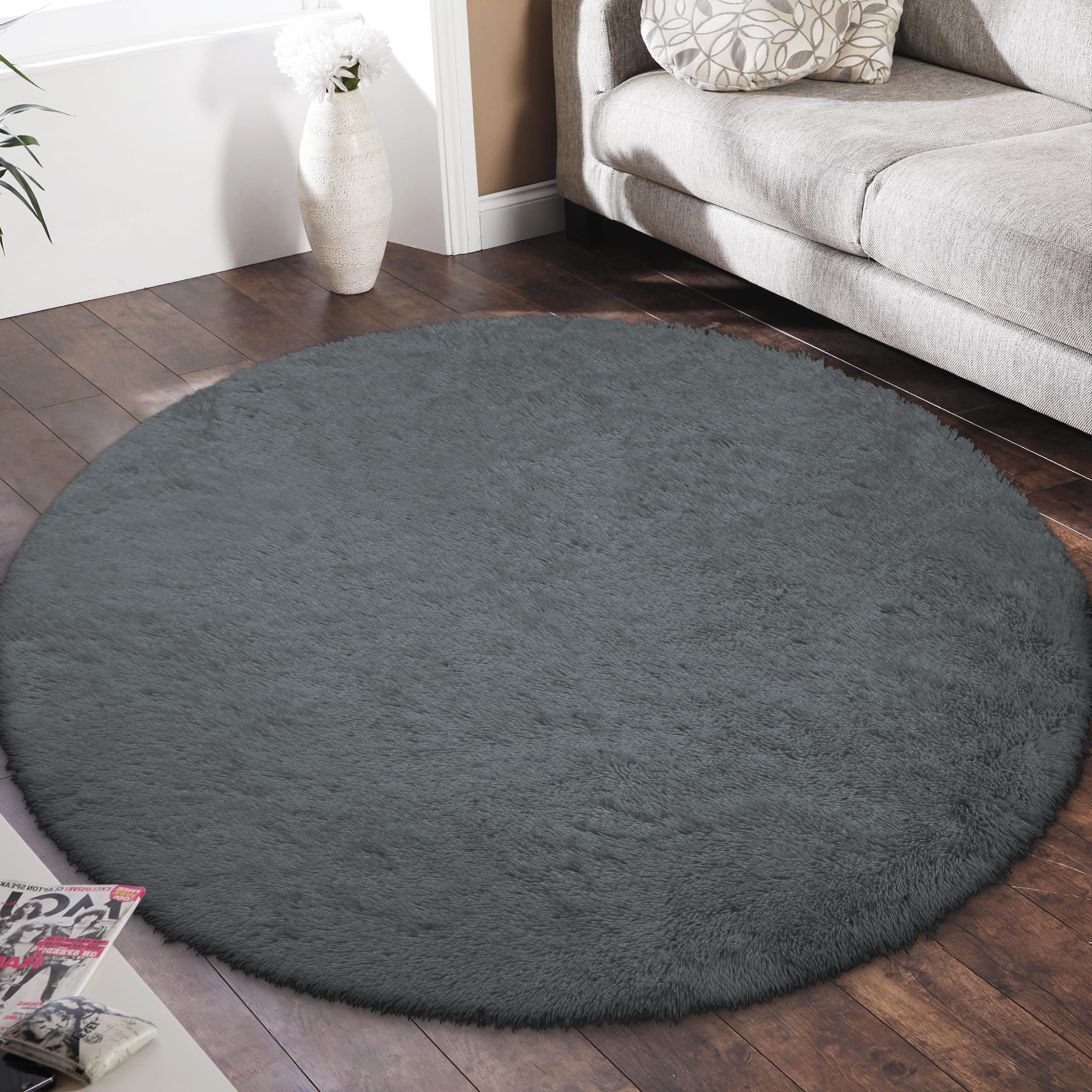 Amazon.com: nuLOOM Arlena Vintage Traditional Area Rug - 4 Round Accent ...