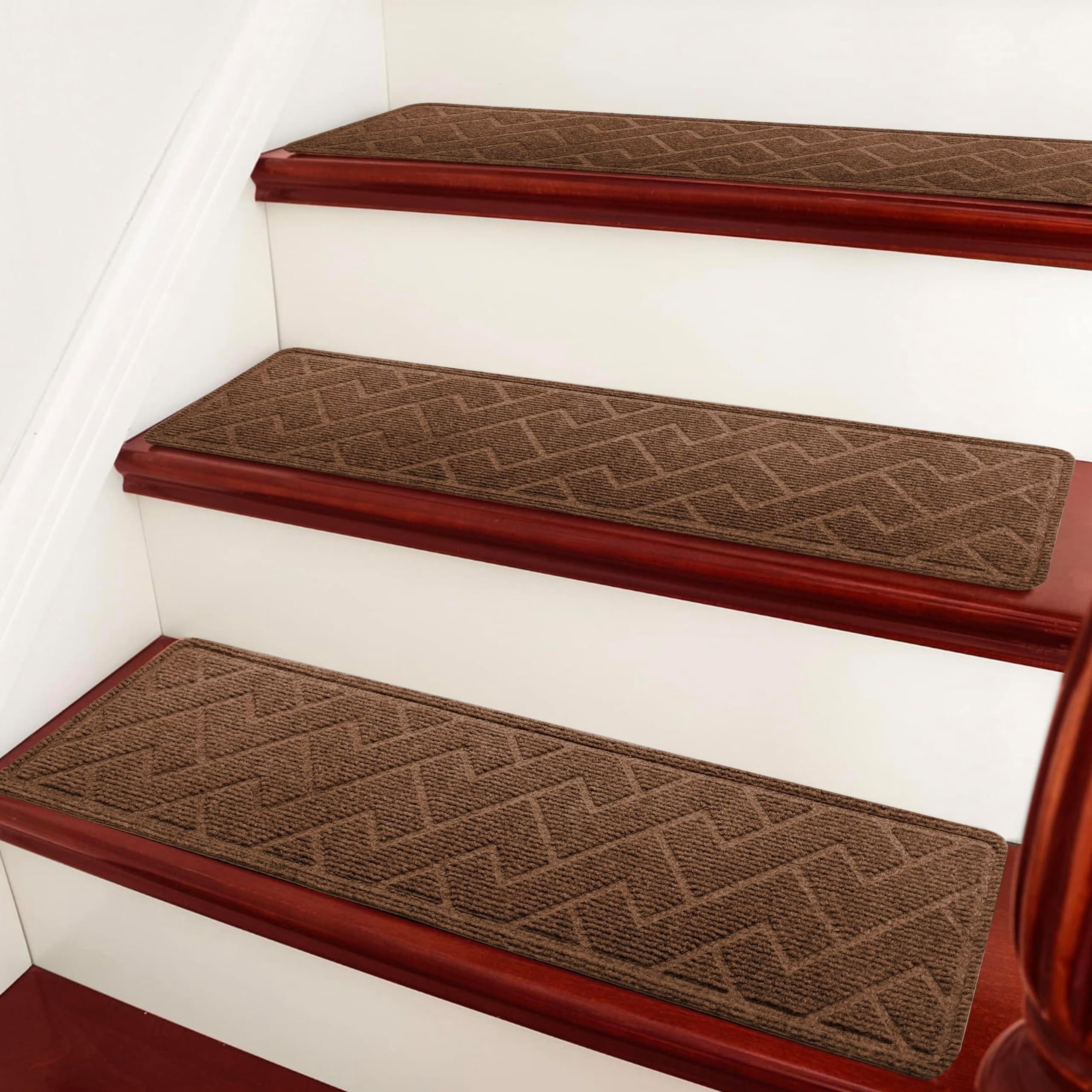 Amazon.com: Stair Tread, Non-Slip Carpet Stair Treads for Wooden,Stair ...