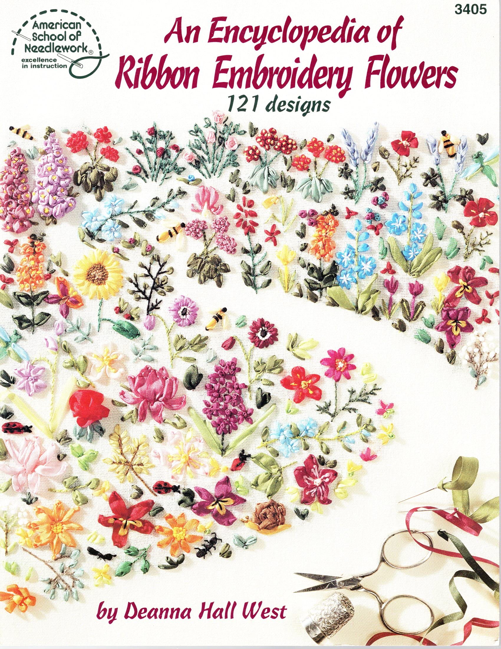 Ribbon Embroidery Flowers Patterns
