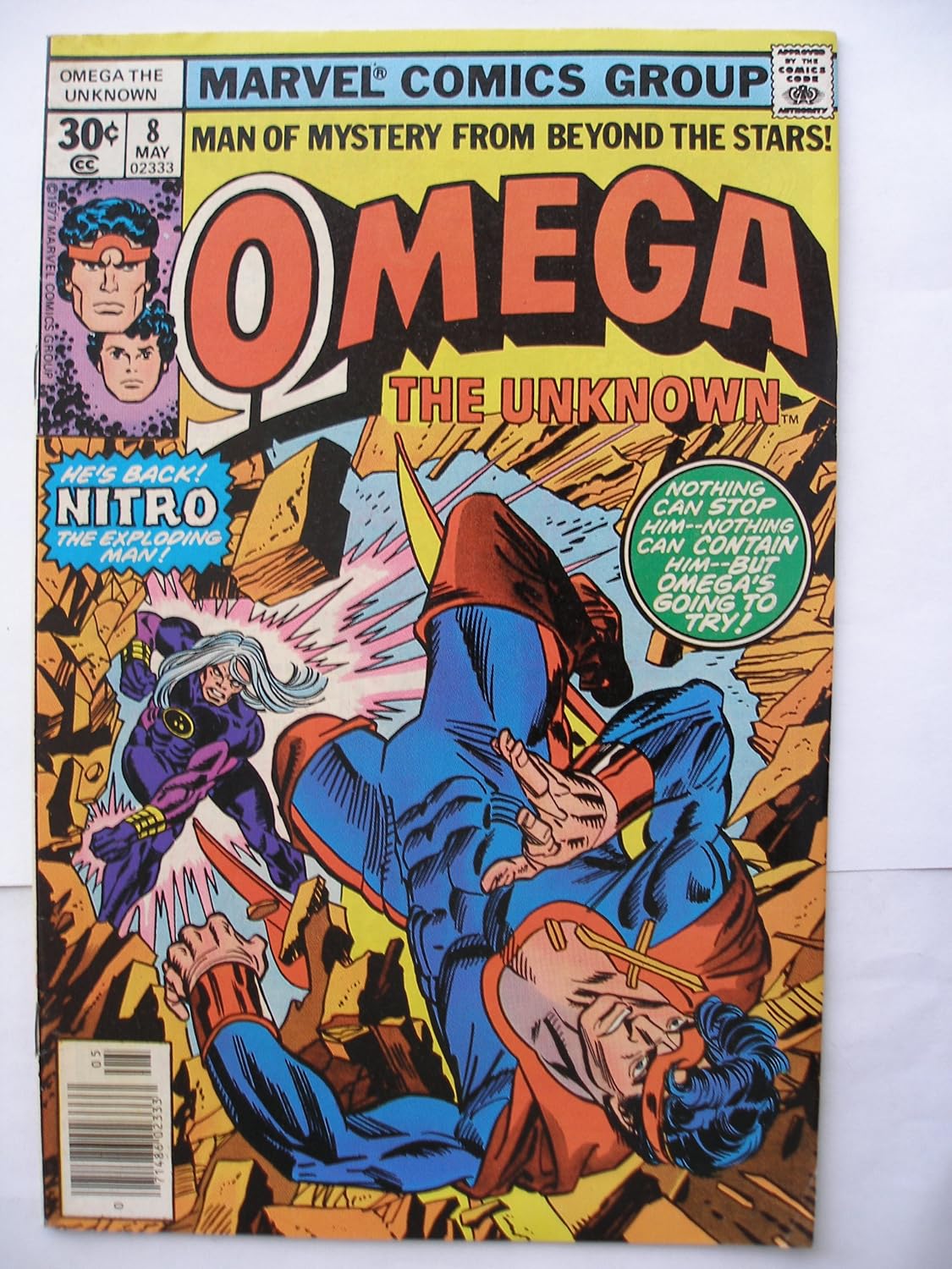 Amazon.com: Omega The Unknown, Vol. 1, No. 8 (A Blast from the Past ...