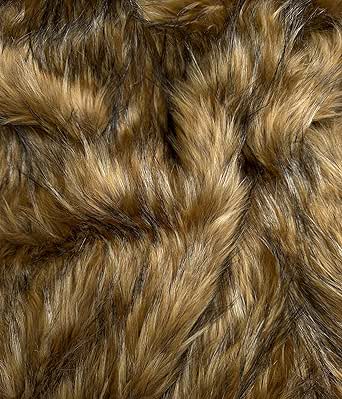 Amazon.com: Faux Animal Fur Short/Long Pile 900gram Heavy 65" Wide ...