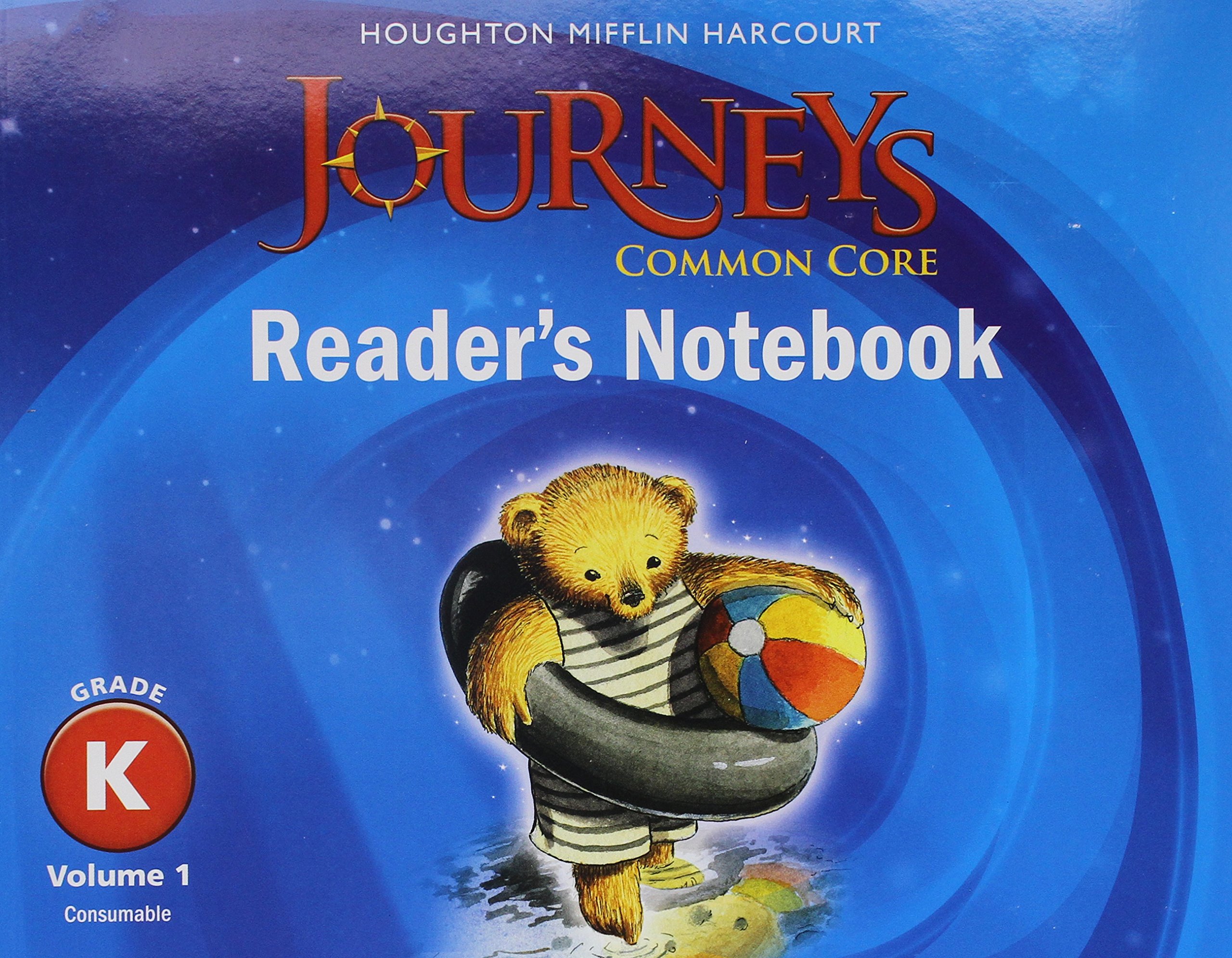 Amazon.com: Common Core Reader's Notebook Consumable Volume 1 Grade K (Journeys): 9780547860718 ...