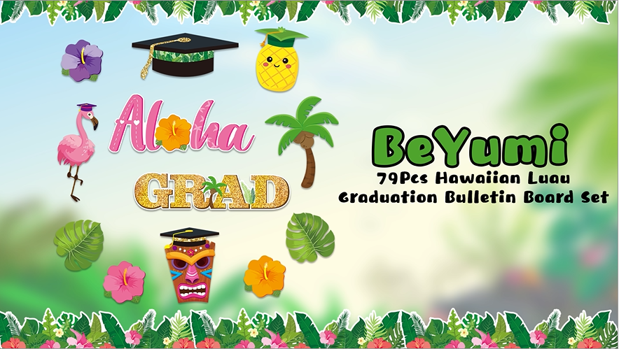 Hawaiian Luau Borders For Word Luau Border Clipart, Transparent PNG