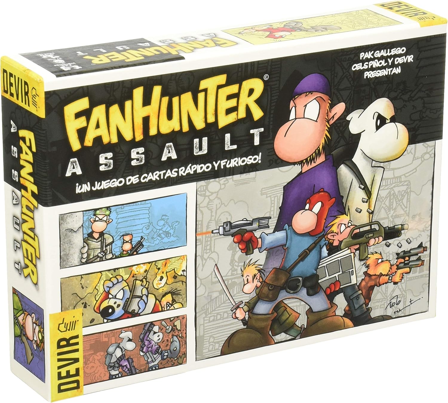 Devir - Fanhunter, Juego de Cartas, Juego de Cartas de Rol, Juego de ...