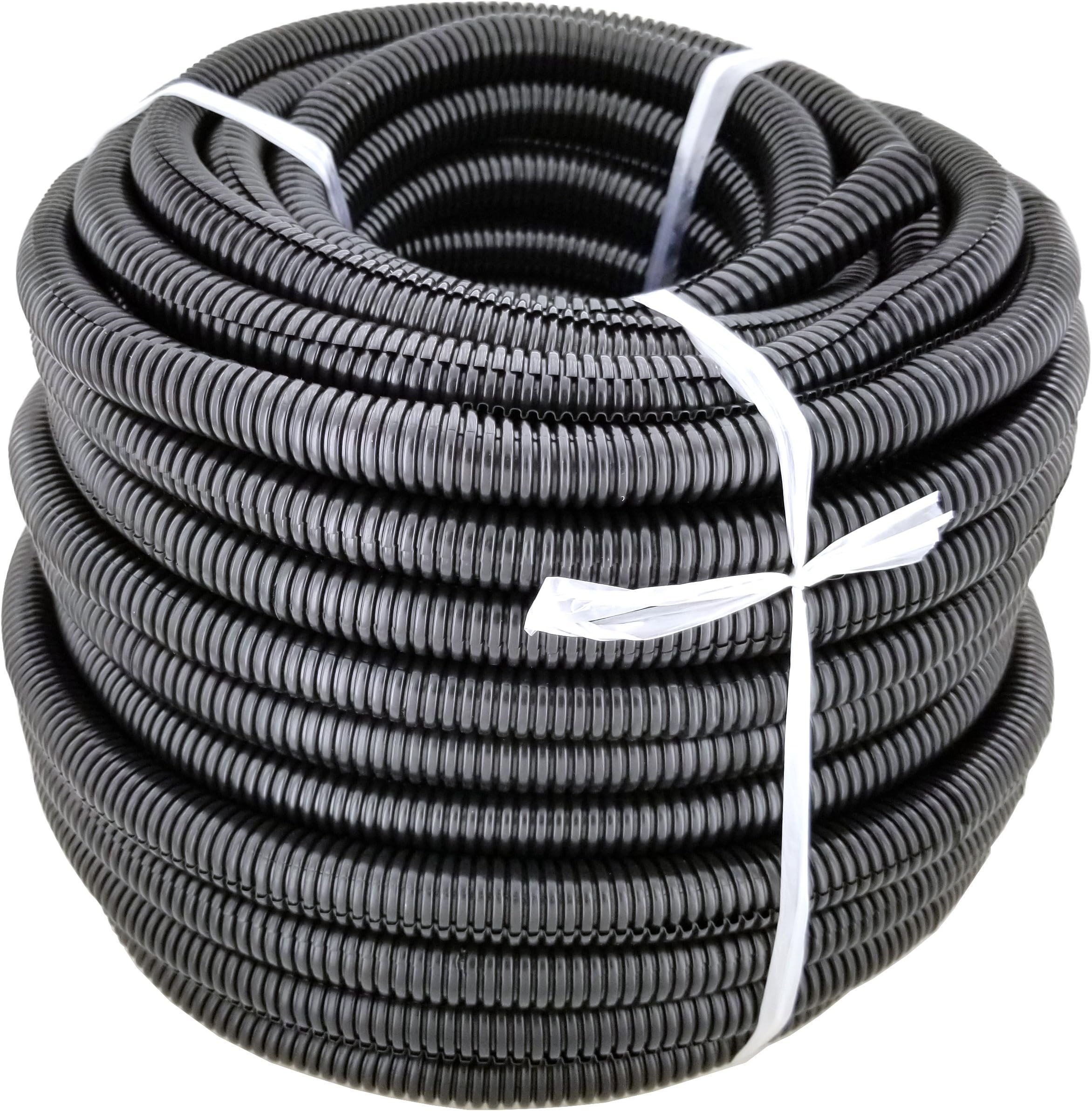 Amazon.com: 25 FT 1/4” 6mm Black Split Loom Conduit Polyethylene Tubing ...