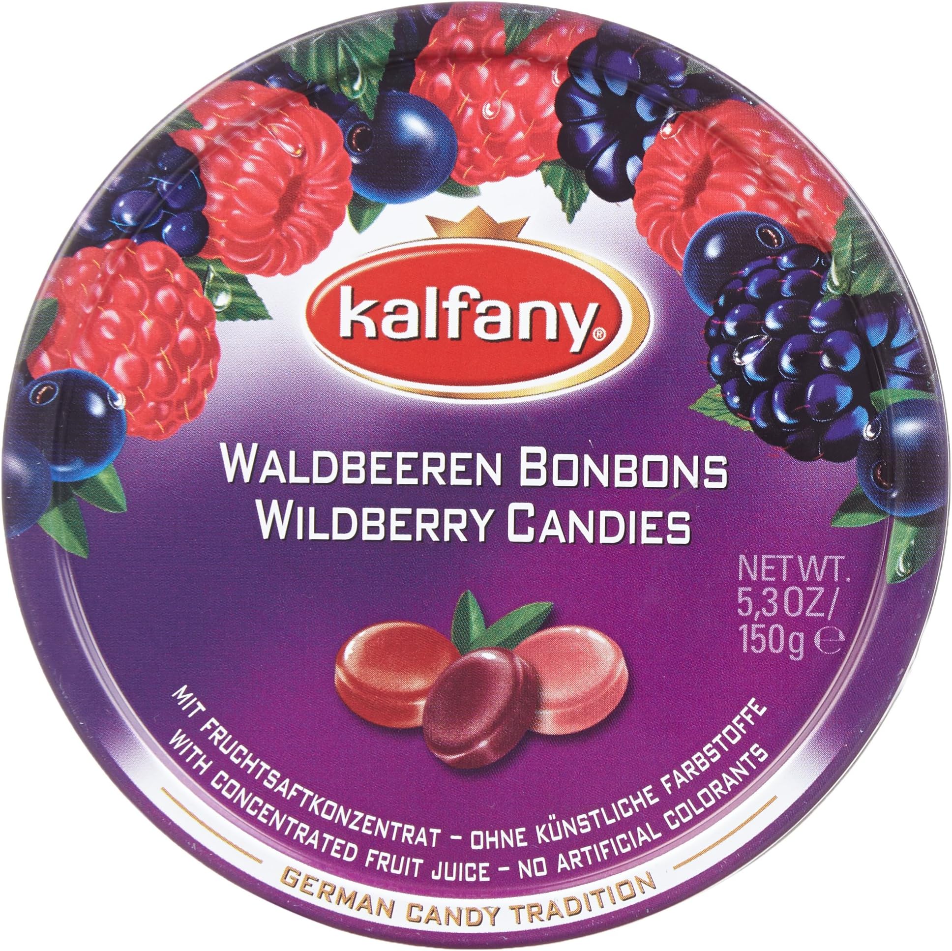 Amazon.com : Kalfany Citrus Fruit Candies (150g/5.3 Oz) : Hard Candy ...