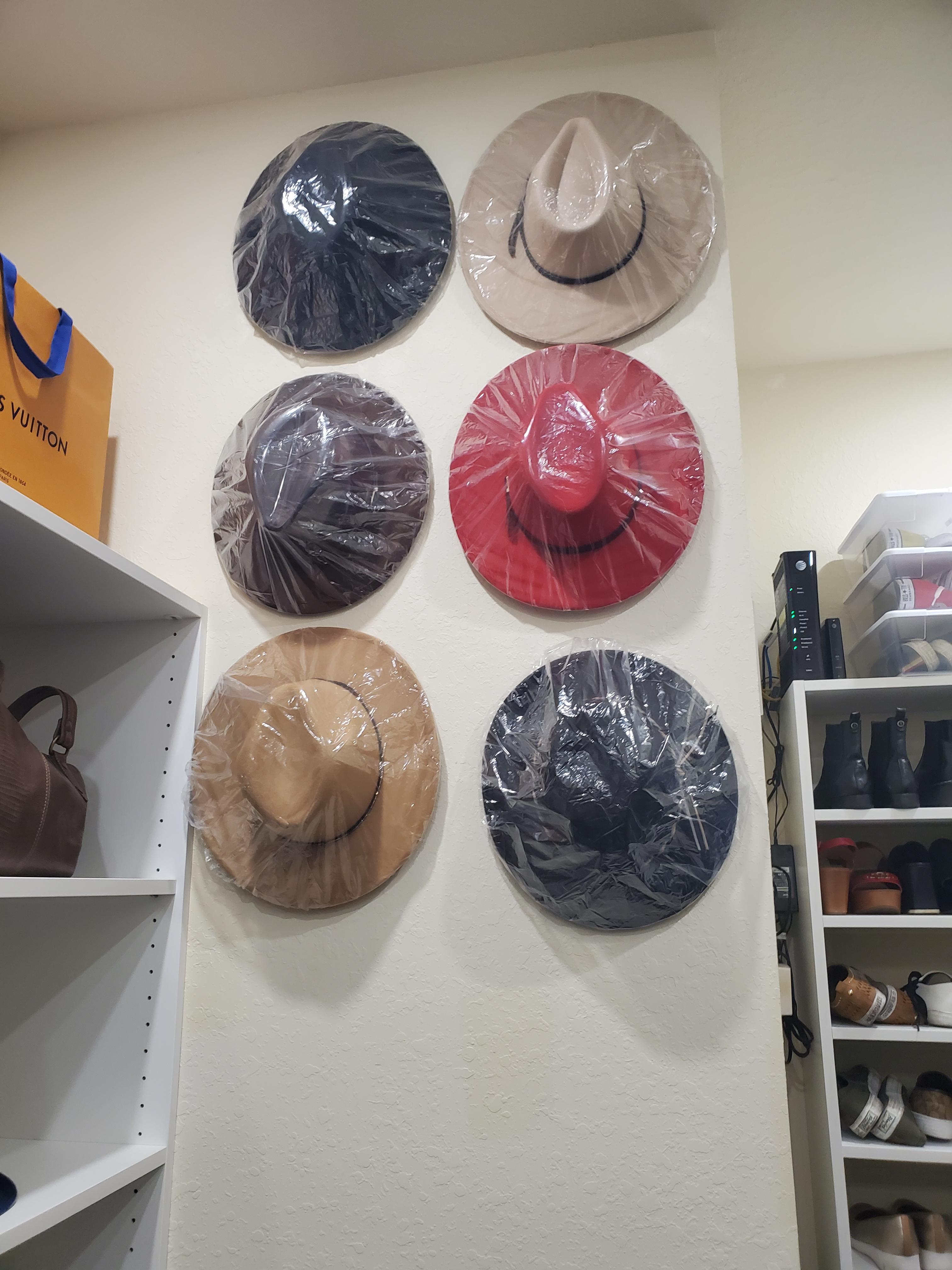 Hat Protector,clear Plastic with Elastic for a Perfect Fit,one Size ...