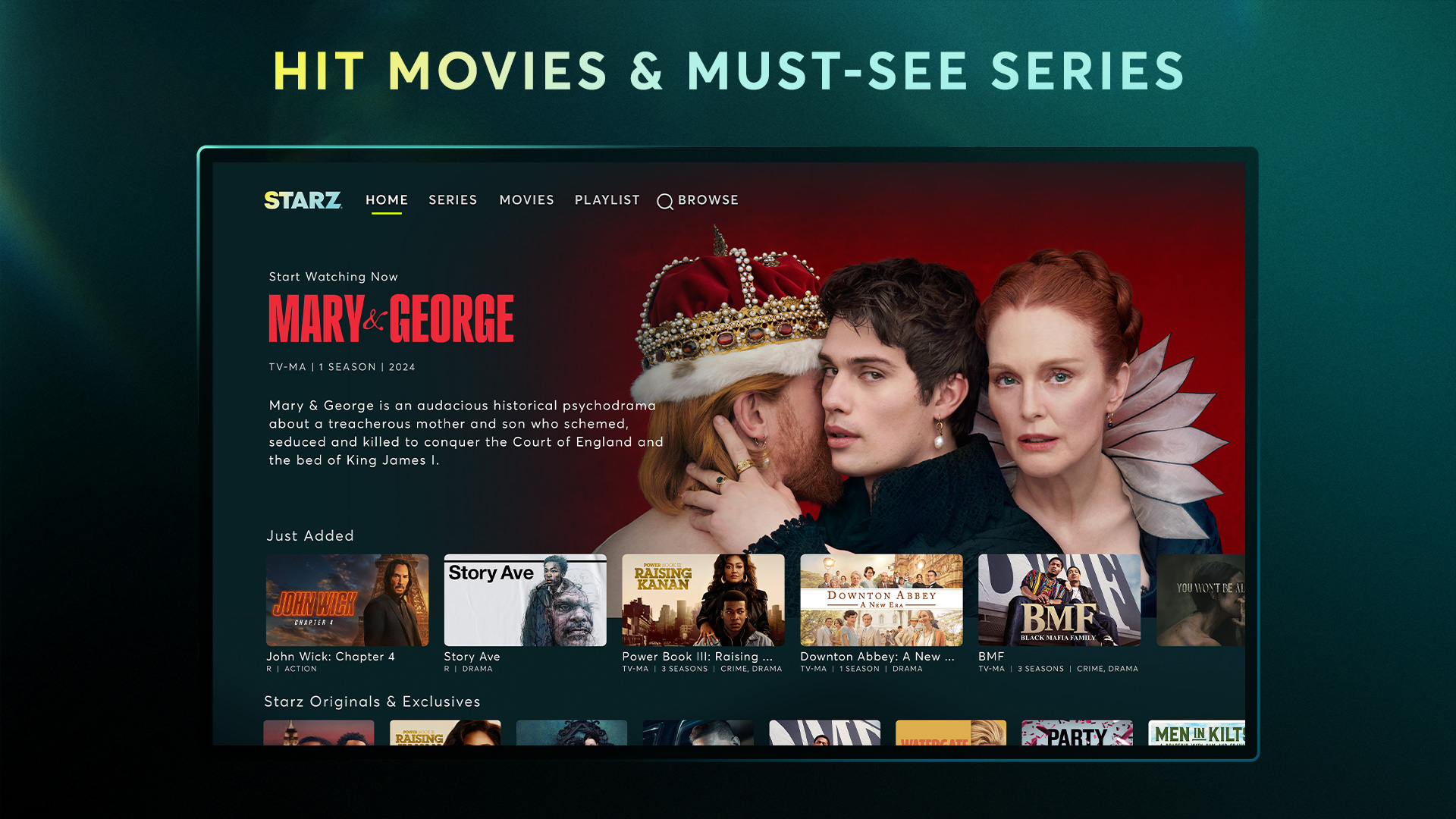 STARZ - App on Amazon Appstore