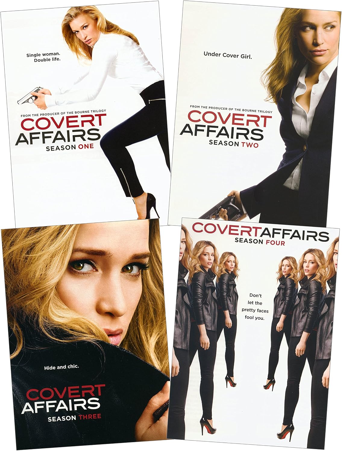 Covert Affairs (The Complete Season 1 - 4): Amazon.co.uk: DVD & Blu-ray