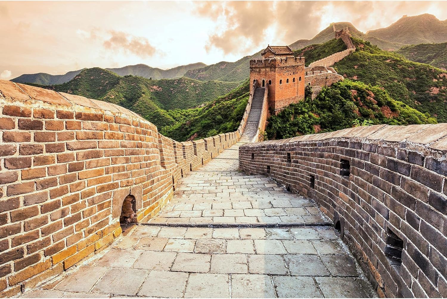 Amazon.com: Great Wall of China, Seven Wonders of The World Landmark ...