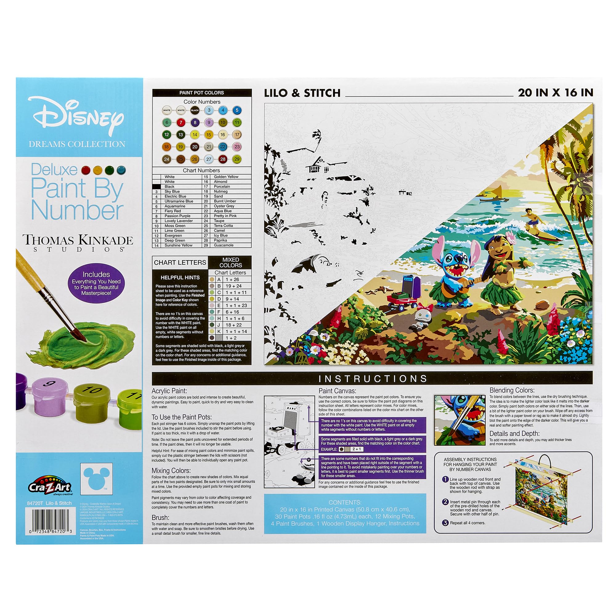 Snapklik.com : Disney Dreams Collection Deluxe Paint By Number Thomas ...