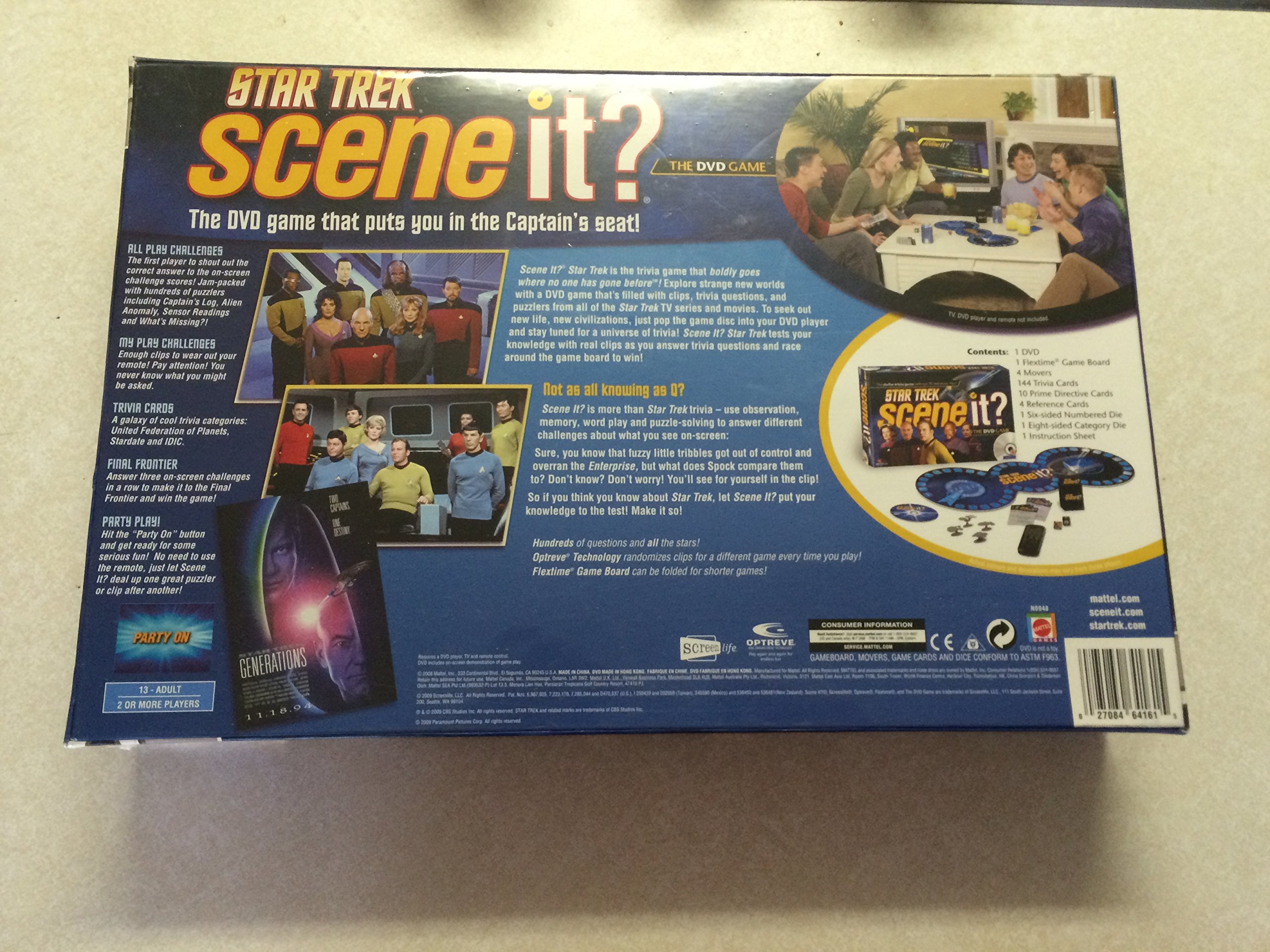 Star Trek: Deluxe Scene it? DVD board game - munimoro.gob.pe