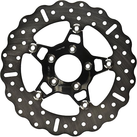 Amazon.com: POWERJAMES 11.8" Rear Brake Rotor Disc for Harley Davidson ...